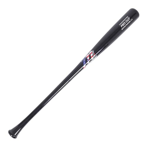 Marucci Sports - Black Maple Professional Cut USA, 33, Adult Wood Bat, Wood Bat (MBMPCUSA-33)