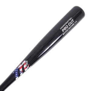 Marucci Sports - Black Maple Professional Cut USA, 33, Adult Wood Bat, Wood Bat (MBMPCUSA-33)