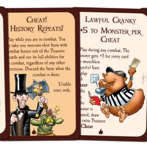 Steve Jackson Games Munchkin Cheats Card Game (Mini-Expansion) | 30 Cards | Card Game for Adults, Kids, & Family | Fantasy Adventure Roleplaying Game | Ages 10+ | 3-6 Players | Avg Play Time 120 Min