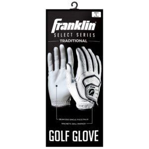 Franklin Sports Premier Leather Golf Glove - Men's Large - Left hand