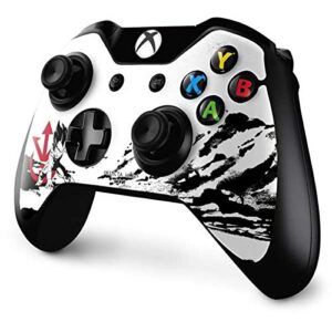 Skinit Decal Gaming Skin compatible with Xbox One Controller - Officially Licensed Dragon Ball Z Vegeta Wasteland Design