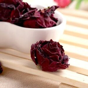 Dian Mai Yunnan Red Rose Edible Rose Sulfur Camellia Dried Flowers Large Flowers Cup 150g 云南墨红玫瑰可食用玫瑰无硫花茶花冠干花朵大花朵一杯一朵150克