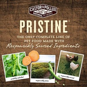 Castor & Pollux Pristine Grain Free Small Breed Free-Range Chicken Stew Canned Dog Food, (12) 3.5oz cans