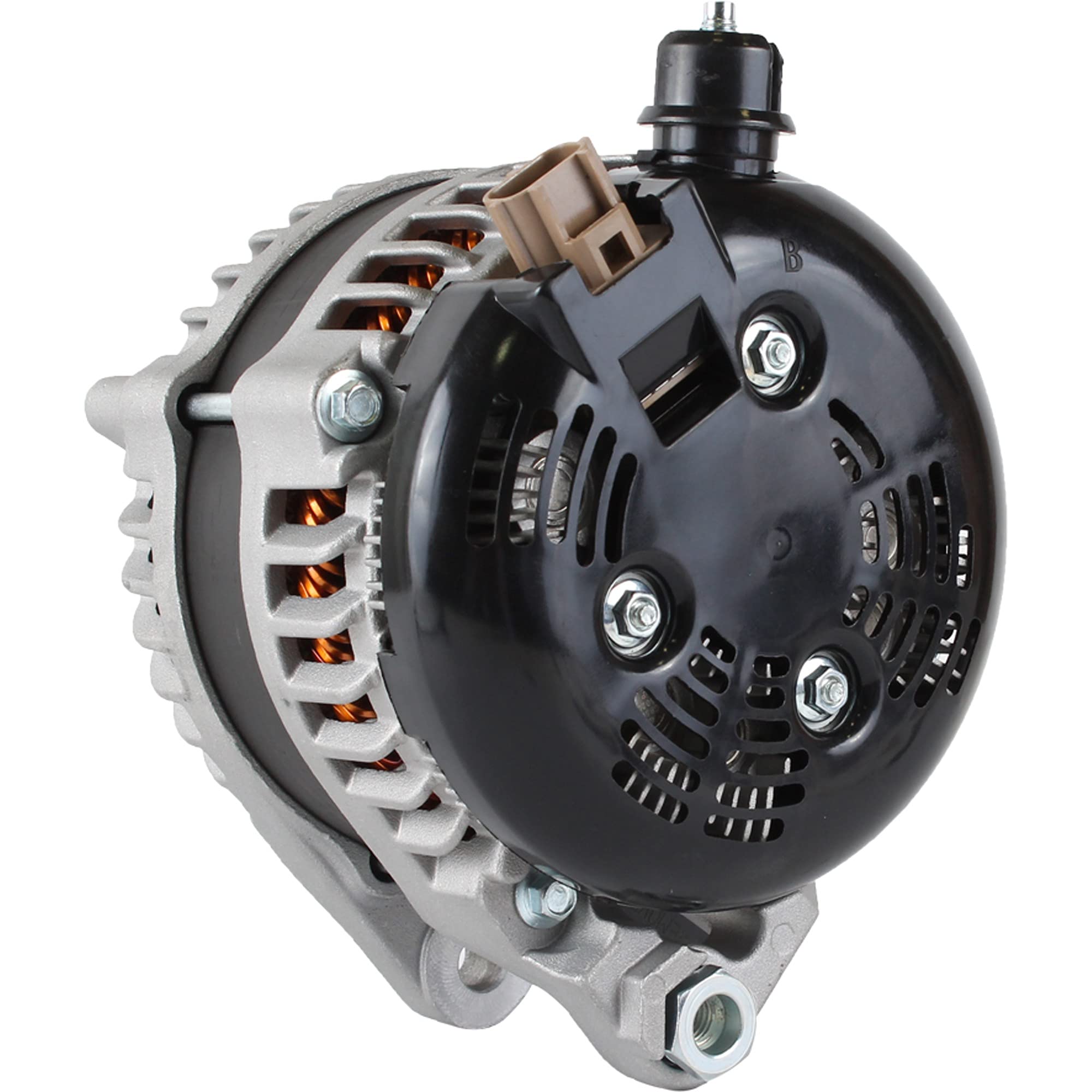 DB Electrical AND0591 Remanufactured Alternator for 3.5L(213) V6 Ford F-150 11 12 13 14 2011 2012 2013 2014 104210-6670, 210-0826, CL3T-10300-BA, 11624, GL-8674 CW Rotation 12V 200Amp (Renewed)