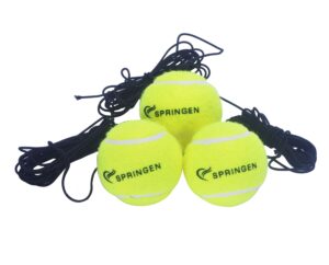 springen 3 pack tennis balls with practice training sport