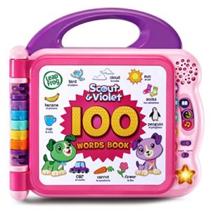 leapfrog scout and violet 100 words book , purple