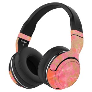 mightyskins skin compatible with skullcandy hesh 2 wireless headphones - thai marble | protective, durable, and unique vinyl wrap cover | easy to apply, remove, and change styles | made in the usa