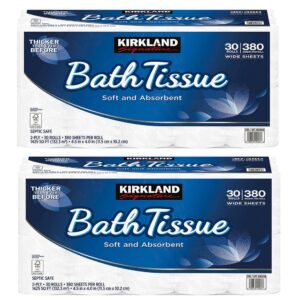 Kirkland Signature Bath Tissue, 2-Ply, 425, 2 Pack (30 count)