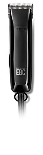 Andis Pro-Animal EBC Detachable Blade Clipper, Professional Animal/Dog Grooming, MBG-4, Black (53315)