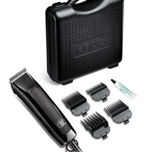 Andis Pro-Animal EBC Detachable Blade Clipper, Professional Animal/Dog Grooming, MBG-4, Black (53315)