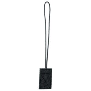 the mic loop - keeps portable radio mic in place for police/law enforcement black