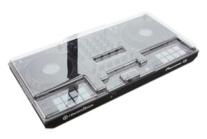 decksaver ds-pc-ddj-1000 - polycarbonate cover compatible with pioneer dj ddj-1000 and ddj-1000srt, cdj dust cover, dj equipment cover for travel and everyday protection