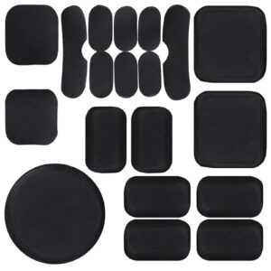 airsoft helmet pads, 19pcs/replacement bike motorcycle padding kit tactical helmet eva foam insert bicycle accessories soft and durable, helmet foam pads for mich cs fma ach usmc pasgt