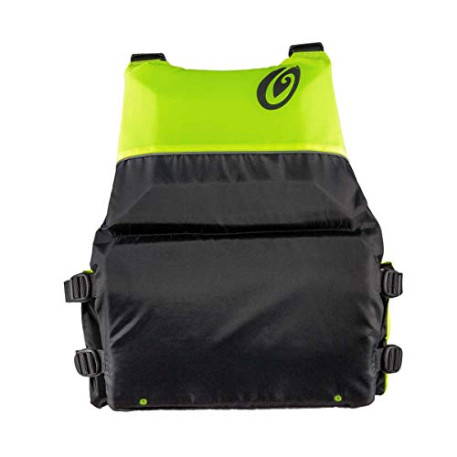 Old Town Canoes & Kayaks Riverstream Unisex Life Jacket (Black Hivis), Universal