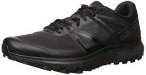 salomon men's trailster trail running shoes, phantom/black/magnet, 12.5