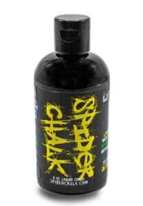 spider chalk extreme grip no mess weightlifting liquid chalk made in the usa - lab-grade for powerlifting and gym