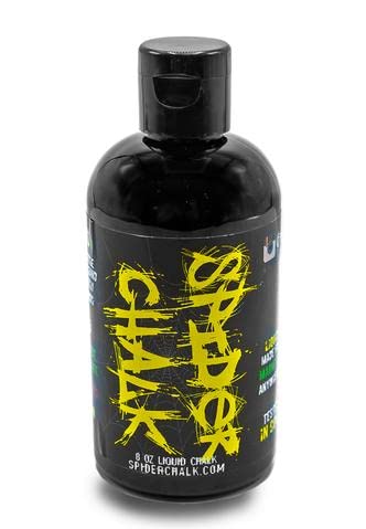 SPIDER CHALK Extreme Grip No Mess Weightlifting Liquid Chalk Made in The USA - Lab-Grade for Powerlifting and Gym