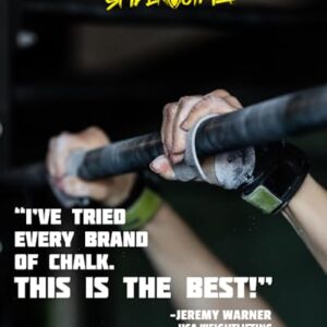 SPIDER CHALK Extreme Grip No Mess Weightlifting Liquid Chalk Made in The USA - Lab-Grade for Powerlifting and Gym