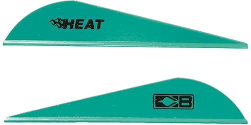 Bohning Heat Vanes Teal 36 pk.