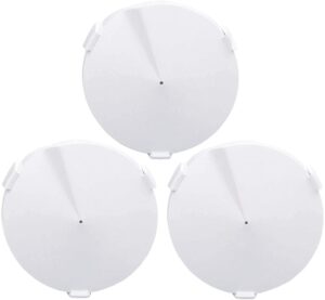 wall mount holder for tp-link deco m5, tp-link deco p7 whole home mesh wifi system, sturdy wall mount bracket ceiling for tp-link home wifi by koroao (3-pack)