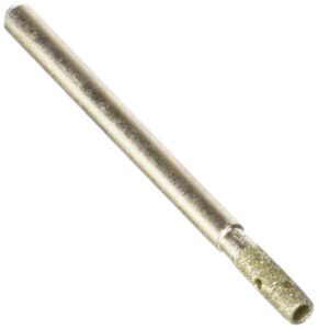 dremel 662 diamond-impregnated glass drilling bit, rotary tool accessory with 3.2 mm diameter for drilling and cutting glass