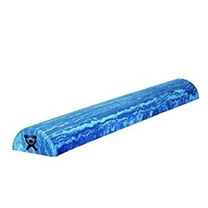 physical therapy 69726 cando eva foam rollers, half round, 6" x 12", high quality foam cylinder