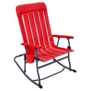 Member's Mark Portable Rocking Chair - Red