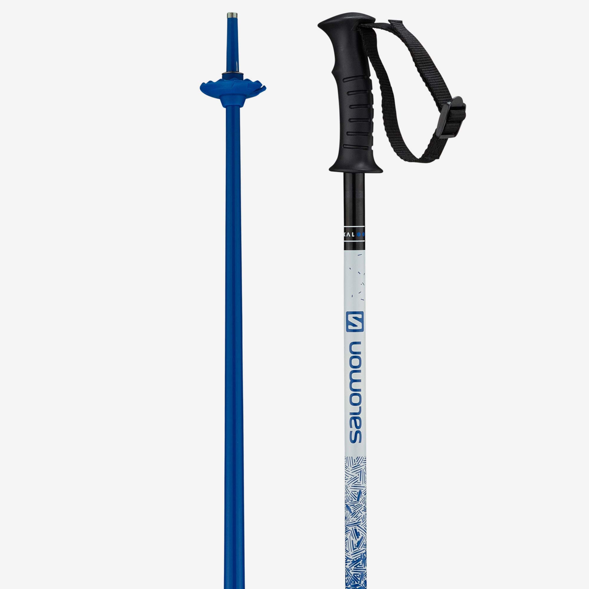 Salomon Kaloo Junior Alpine Ski Poles, Size 80, Blue