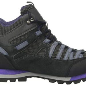 Karrimor Women's High Rise Hiking Boots, Black Black Purple Bkp, 7.5