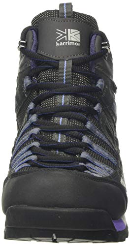 Karrimor Women's High Rise Hiking Boots, Black Black Purple Bkp, 7.5