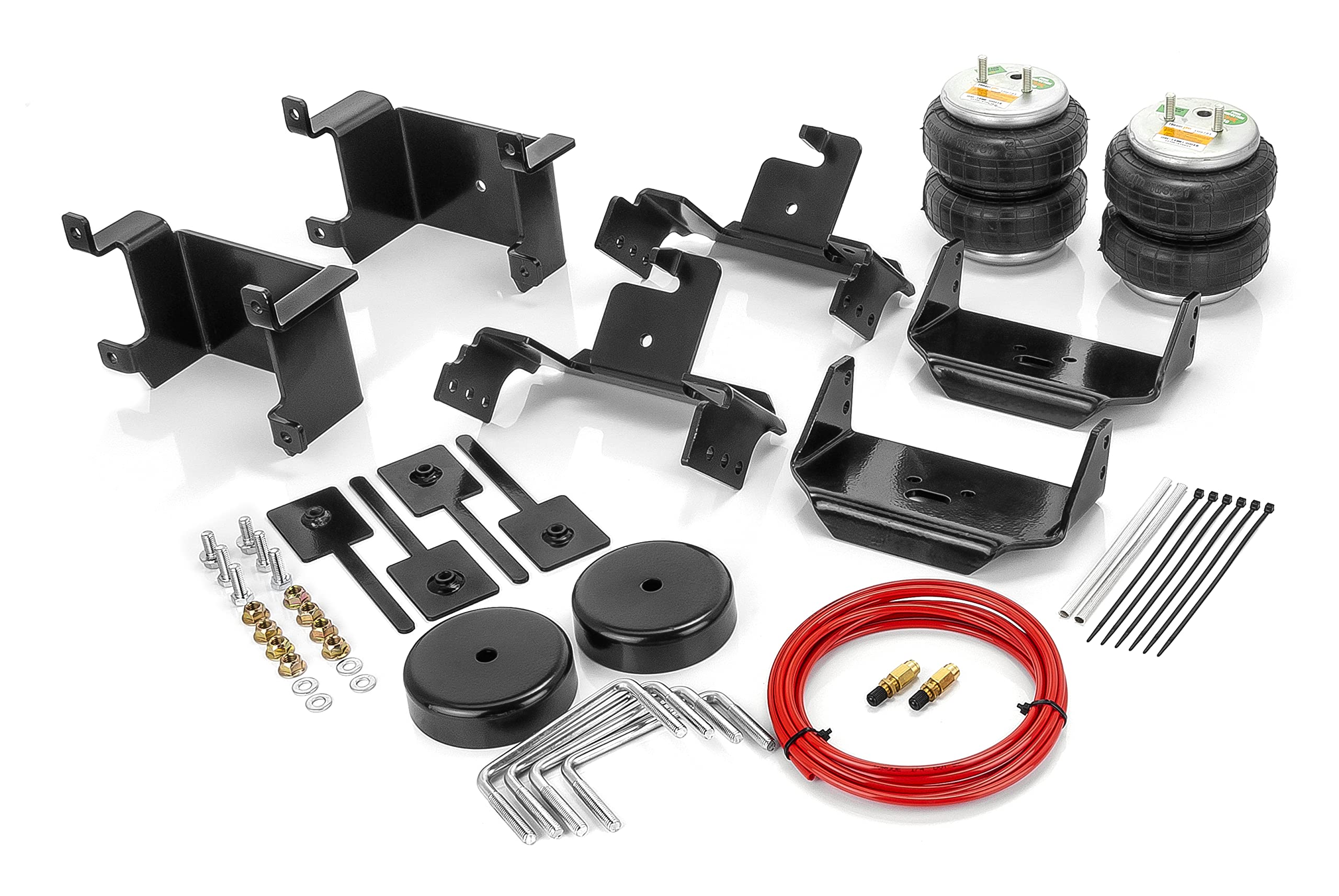 TORQUE Airbag Air Bag Suspension Kit for 2009-2014 Ford F150 2WD 4WD F-150 Rear Helper Bag Spring Towing 5000 lbs (Replaces Firestone Ride Rite 2525) (TR2525) 5,000 LBS