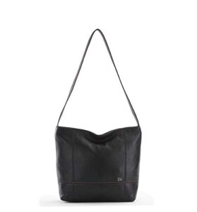 the sak de young hobo bag in leather, black