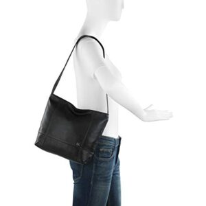 The Sak De Young Hobo Bag in Leather, Black