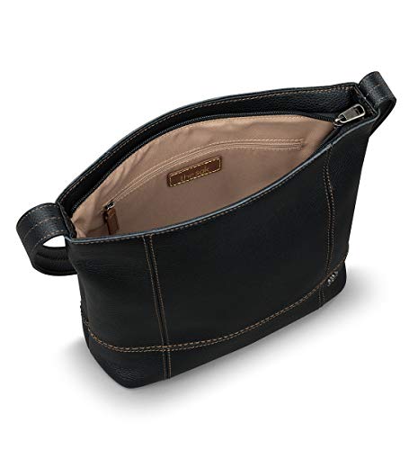 The Sak De Young Hobo Bag in Leather, Black