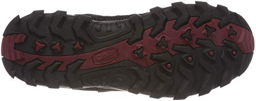 CMP Men's Low Rise Hiking Boots, Grey Asphalt Syrah 62bn, 6.5