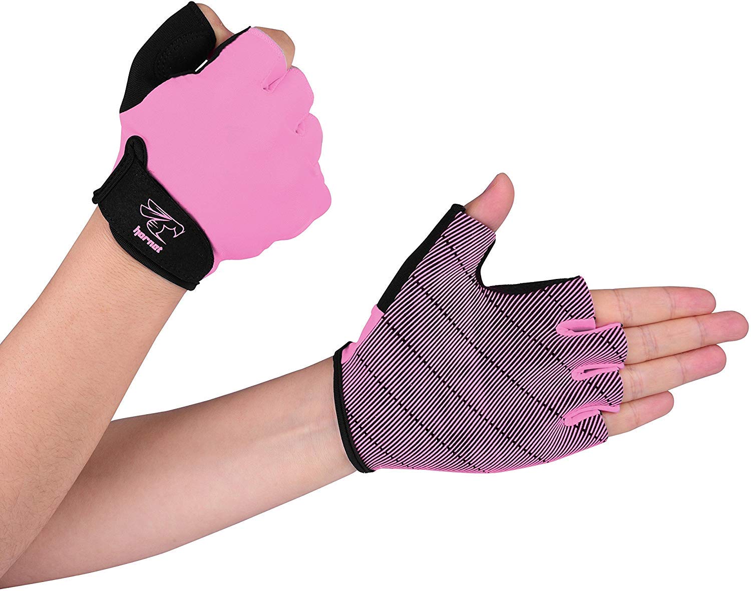 Hornet Watersports Light Pink Rowing Gloves for Women Ideal for Indoor Rowing, Sculling, Kayak, SUP, Outrigger Canoe, Dragon Boat and Other Watersports (M (Fits 7"-7.5"))