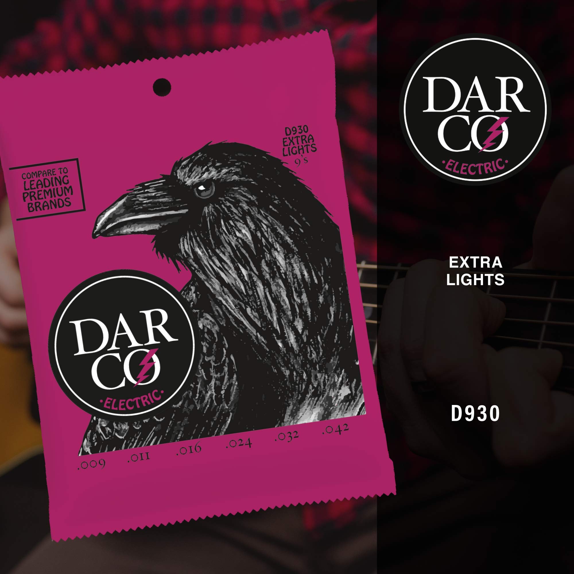 Darco Extra Light Electric Guitar Strings (D930)