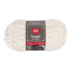 red heart hygge yarn, 5oz, pearl 5 fl oz