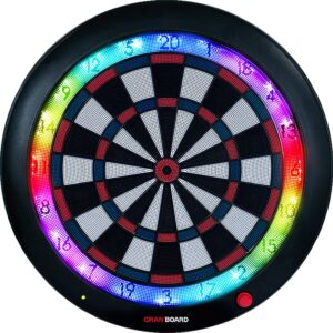 granboard 3s bluetooth electronic dartboard - blue