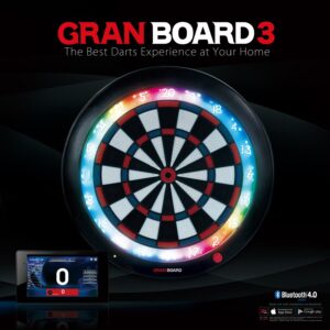 GRANBOARD 3s Bluetooth Electronic Dartboard - Blue