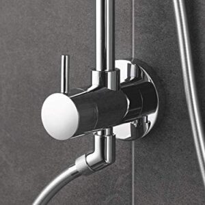 Grohe 26123001 Retro-Fit Euphoria 2.0 Gpm 25 Inch Shower System, Starlight Chrome