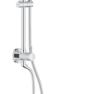 Grohe 26123001 Retro-Fit Euphoria 2.0 Gpm 25 Inch Shower System, Starlight Chrome