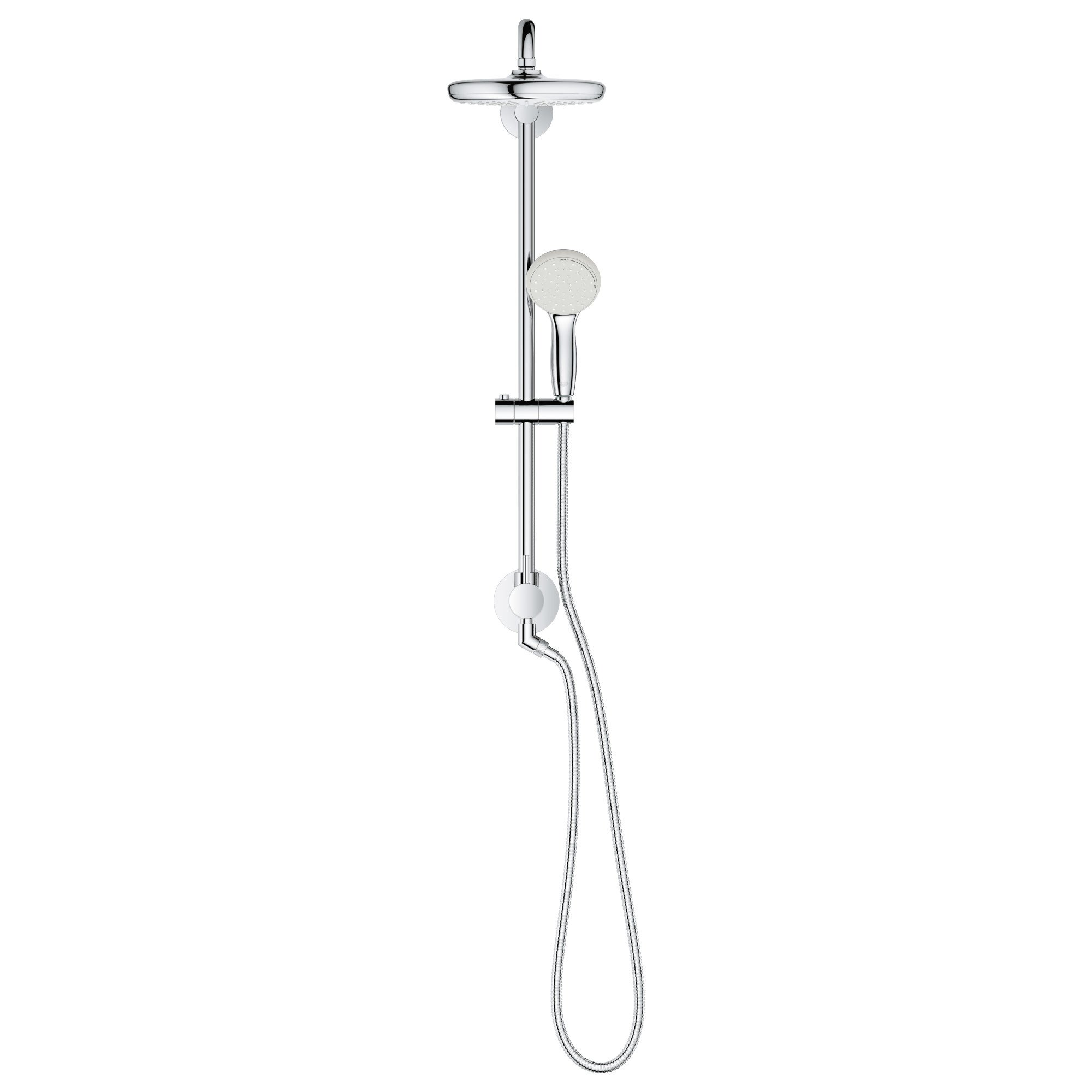 Grohe 26123001 Retro-Fit Euphoria 2.0 Gpm 25 Inch Shower System, Starlight Chrome