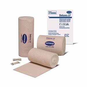 hartmann 16637 deluxe lf elastic bandage, 6" width, 11yd length