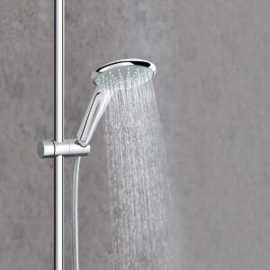 Grohe 26177001 Euphoria Shower System with Bath Thermostat for Wall Mount 2.5 gpm, Starlight Chrome