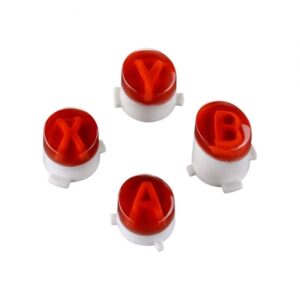 red bullet buttons abxy mod kit joystick for xbox one xbox one slim elite controller