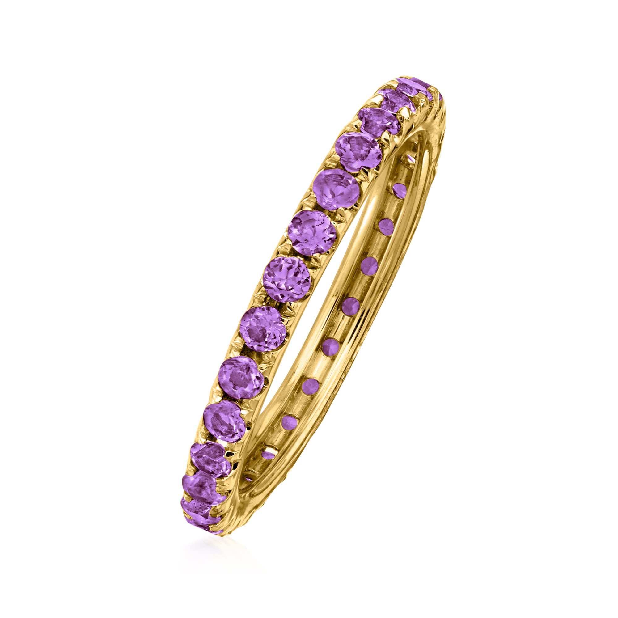 RS Pure by Ross-Simons Eternity Gemstone Band in 14kt Yellow Gold