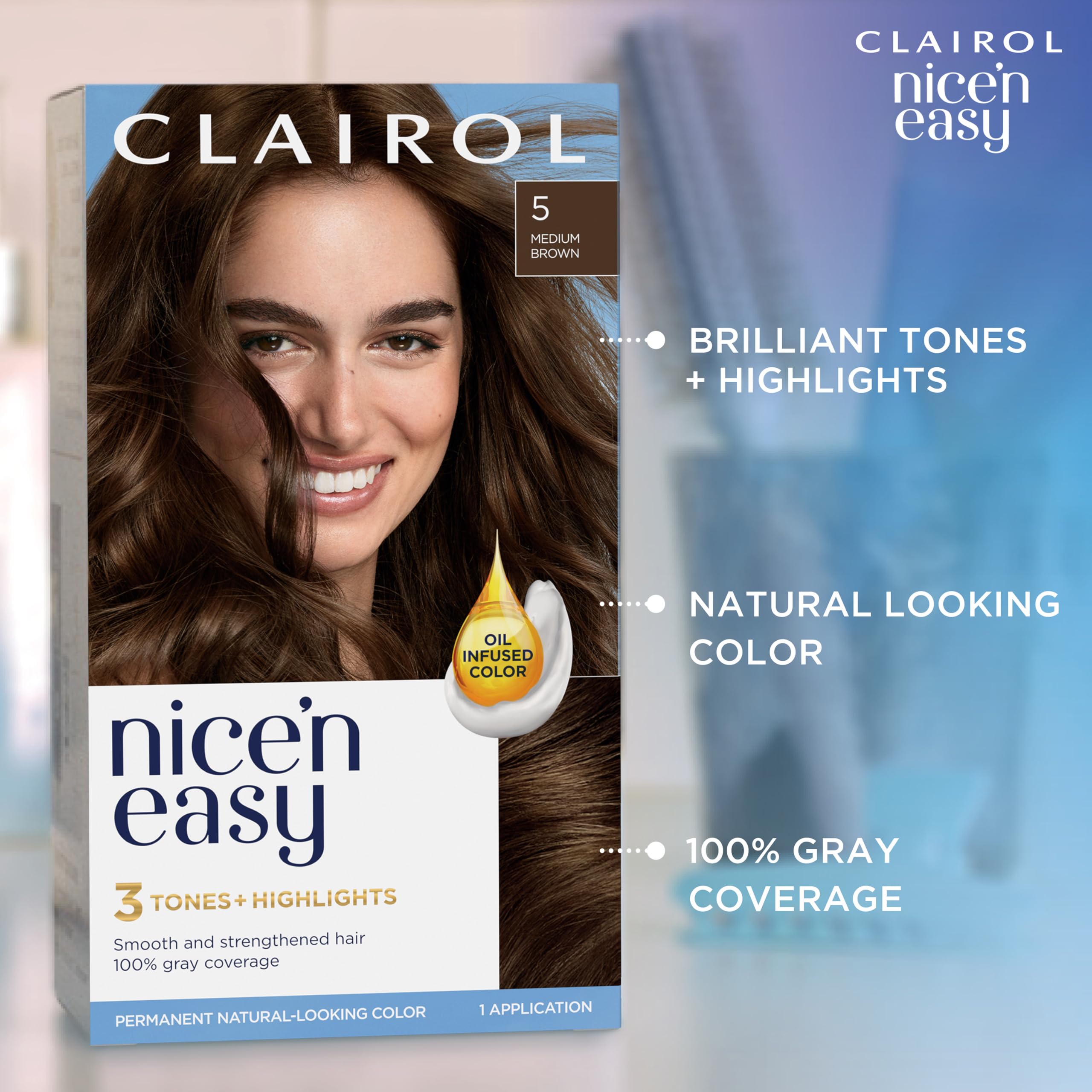 Clairol Nice'n Easy Permanent Hair Dye, 11 Ultra Light Blonde Hair Color, Pack of 3