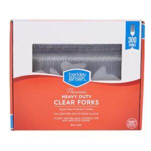 berkley jensen clear forks, 300 ct. - clear