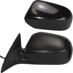 Kool Vue Driver & Passenger Side Power Heated Mirrors for Subaru Outback Legacy 2011-2014 with 2 Caps Build Date Up To August 2013